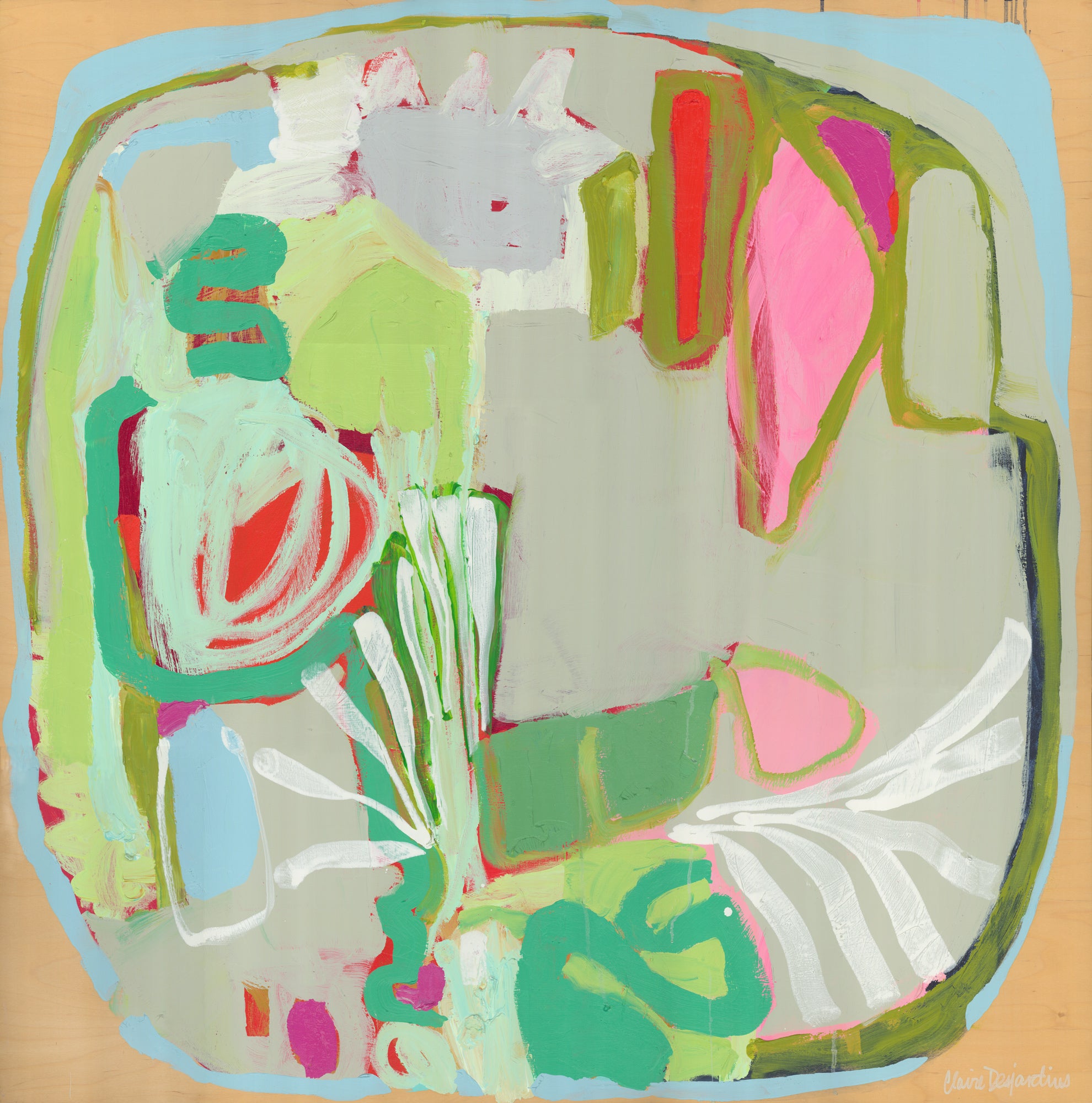 Green: the color of envy? – Claire Desjardins, Fine Artist