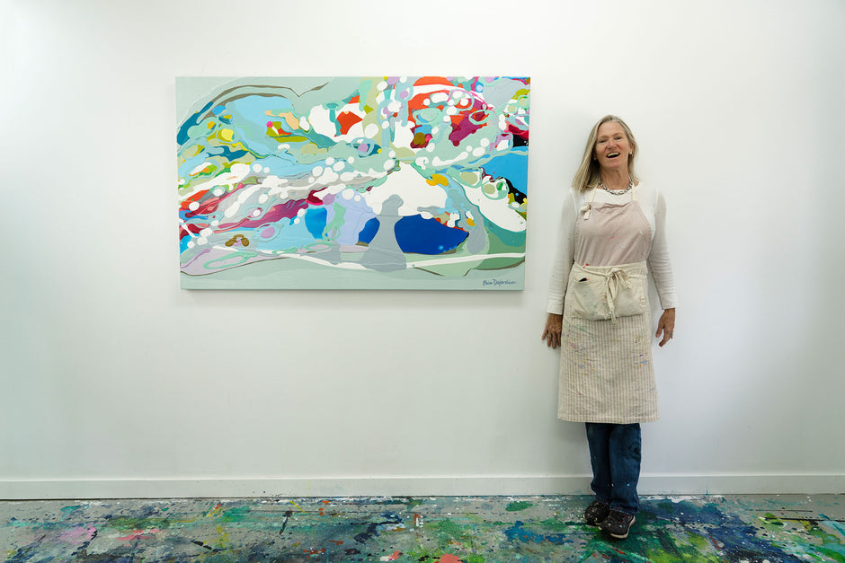 Original painting collections - abstract artist Claire Desjardins ...