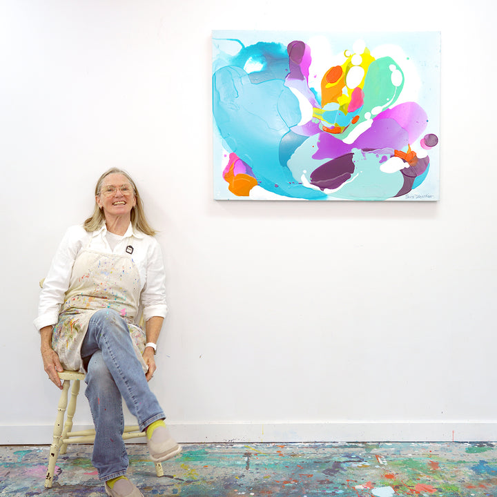 Original painting collections - abstract artist Claire Desjardins ...