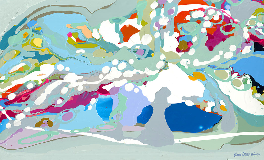 Original painting collections - abstract artist Claire Desjardins ...